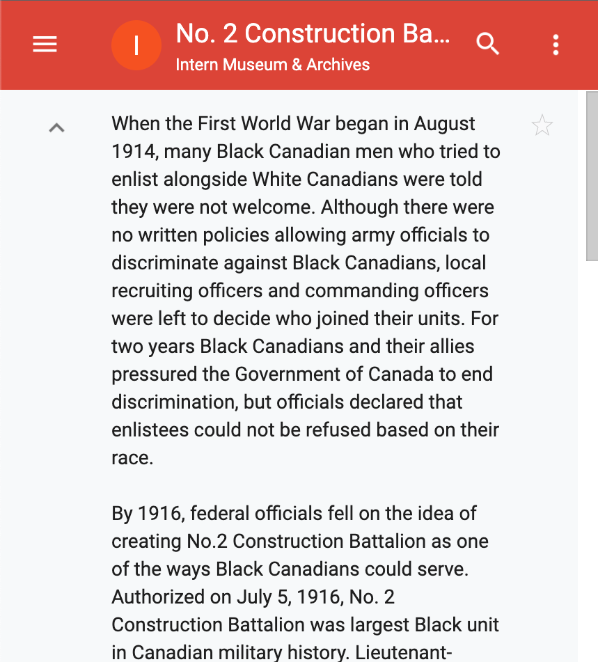 No. 2 Construction Battalion Map | York Region District School Board