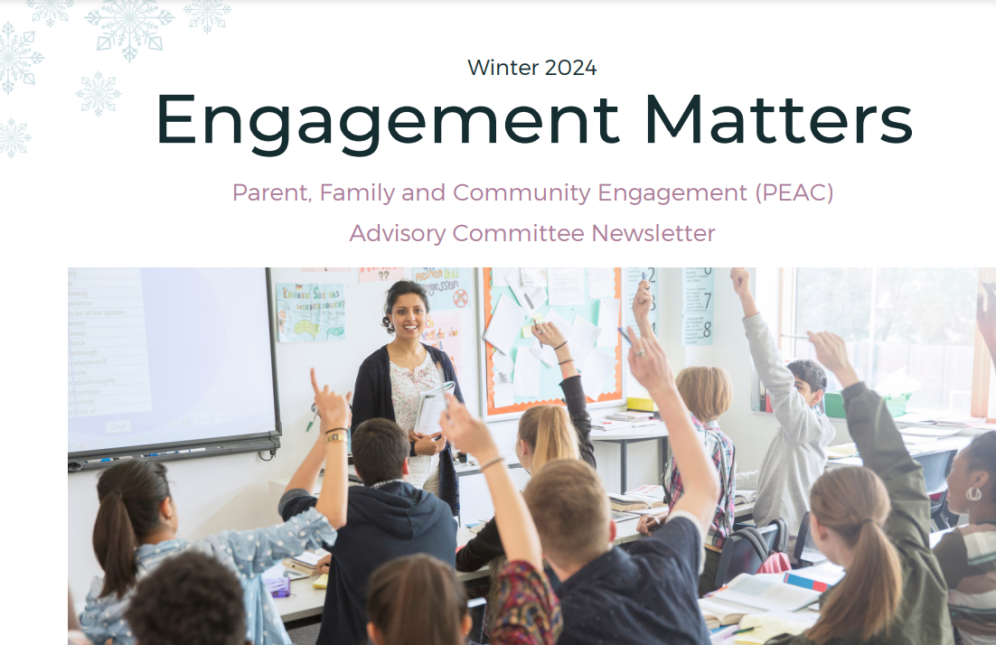 Parent, Family and Community Engagement Advisory Committee (PEAC ...