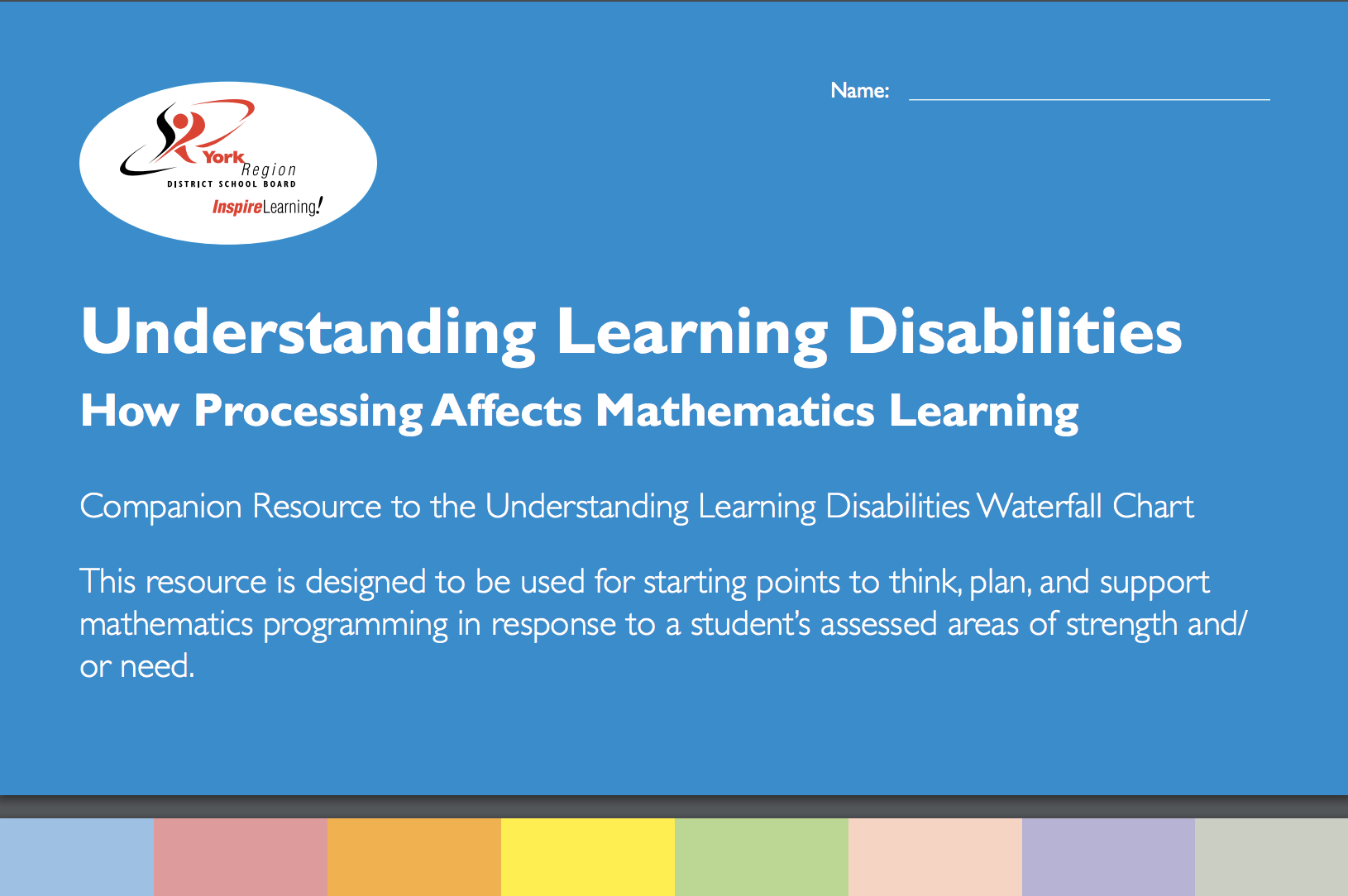 Supporting Students With Learning Disabilities | York Region District ...